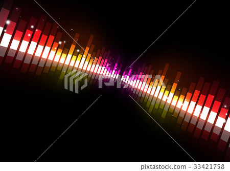 Disco Party Music Equalizer - Stock Illustration [33421758] - PIXTA