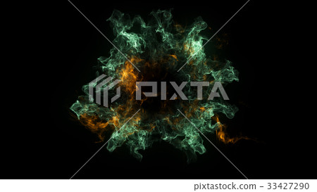Abstract background with Shockwave explosion on - Stock Illustration ...