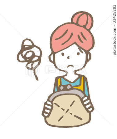 Money shortage [line drawing, series] - Stock Illustration [33428292 ...