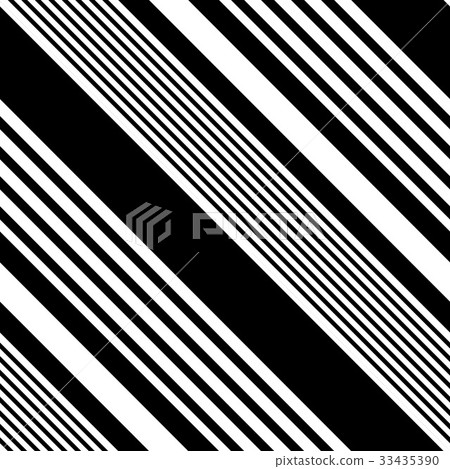 Seamless Diagonal Stripe Pattern - Stock Illustration [33435390] - PIXTA