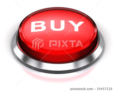 Red round Buy button - Stock Illustration [33457118] - PIXTA