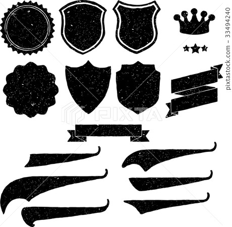 Badges vector set-插圖素材 [33494240] - PIXTA圖庫