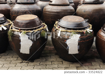 Changdok, Sunchang Traditional Kochujang Folk... - Stock Photo ...