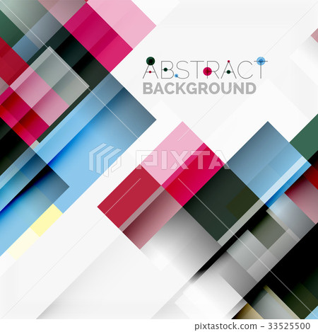 Abstract blocks template design background, simple - Stock Illustration ...