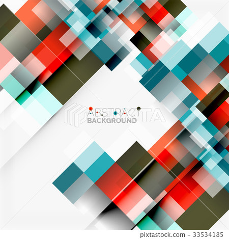 Abstract blocks template design background, simple - Stock Illustration ...