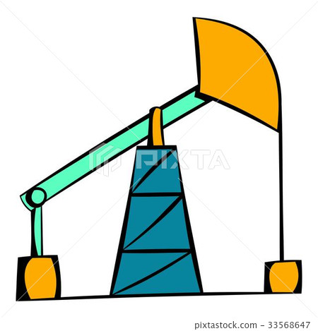 Oil pump icon, icon cartoon - Stock Illustration [33568647] - PIXTA
