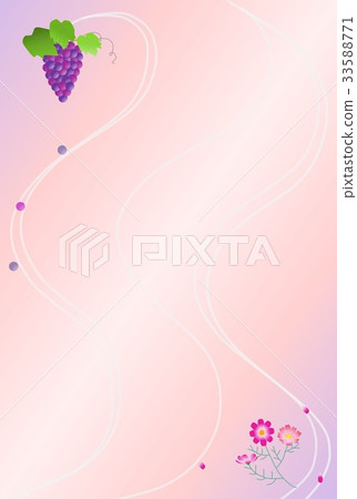 Japanese style pattern-grape - Stock Illustration [33588771] - PIXTA