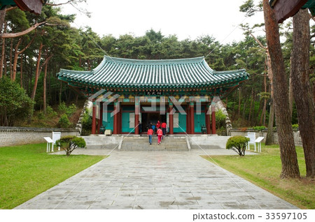 Chungmu Corporation (Ruins of Cheongmugong in... - Stock Photo ...