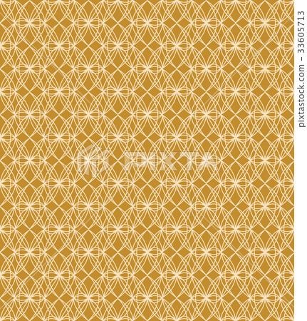 Seamless background yellow oval shape line window-插圖素材 [33605713] - PIXTA圖庫