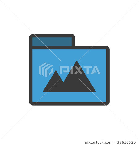 Folders icons cartoon style - Stock Illustration [33616529] - PIXTA