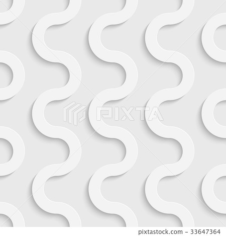 Seamless Wave Pattern - Stock Illustration [33647364] - PIXTA
