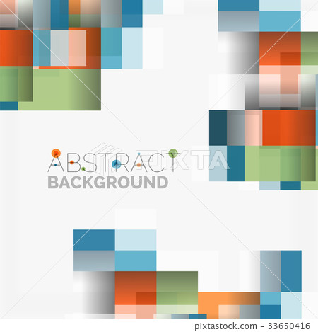 Abstract blocks template design background, simple - Stock Illustration ...