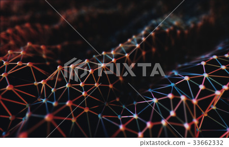 3D Organic Connections - Stock Illustration [33662332] - PIXTA