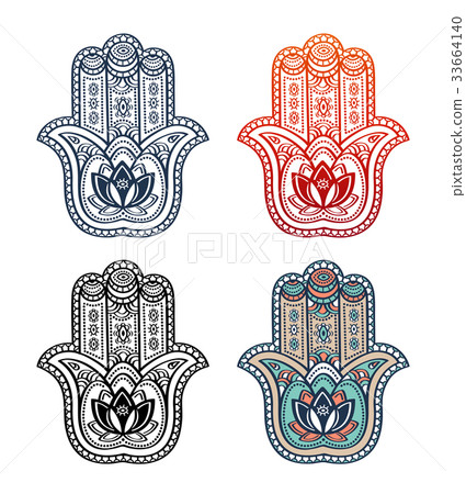 Hindu Hand Symbol