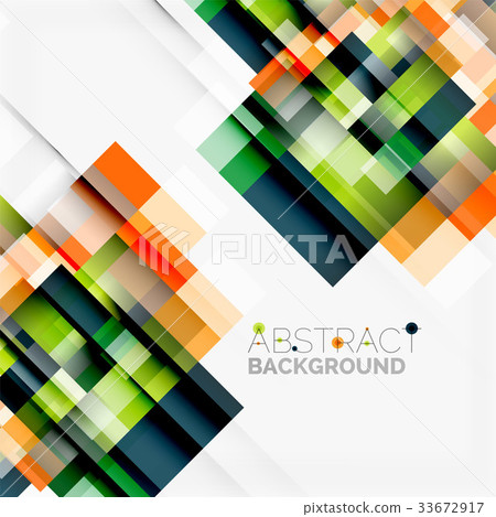 Abstract blocks template design background, simple - Stock Illustration ...