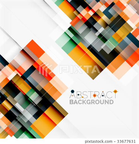 Abstract blocks template design background, simple - Stock Illustration ...