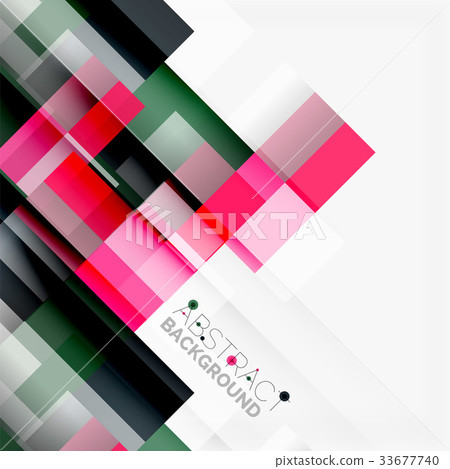Abstract blocks template design background, simple - Stock Illustration ...