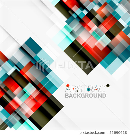 Abstract blocks template design background, simple - Stock Illustration ...