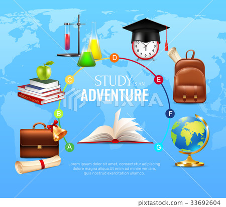 Study Concept Illustration - Stock Illustration [33692604] - PIXTA
