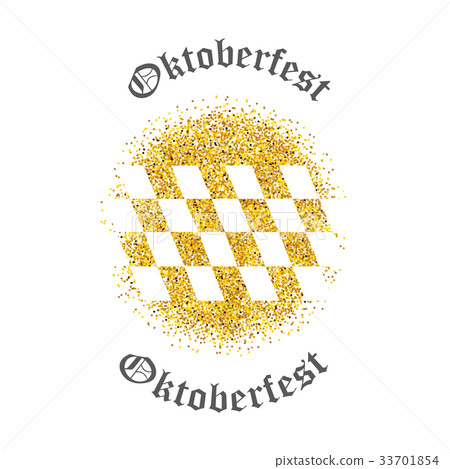 Symbol of Oktoberfest - traditional German - Stock Illustration ...