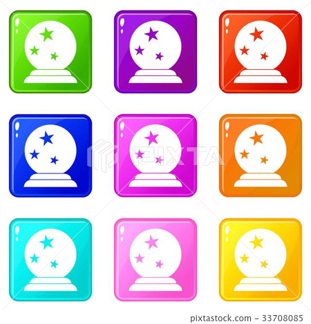 Magic ball set 9 - Stock Illustration [33708085] - PIXTA