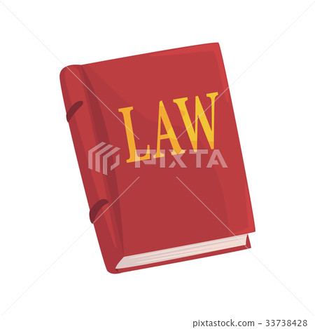 Red law book cartoon vector Illustration - Stock Illustration [33738428 ...