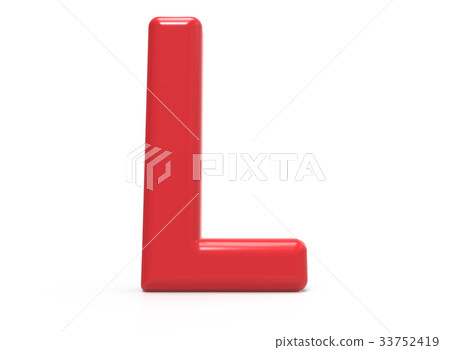 red letter L - Stock Illustration [33752419] - PIXTA