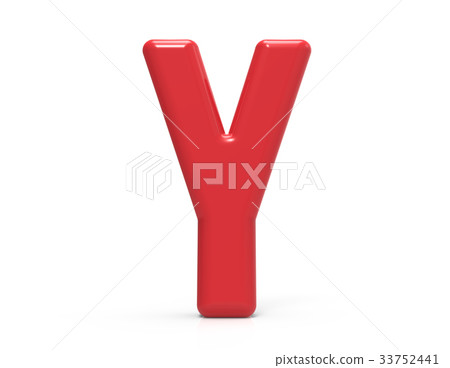 red letter Y - Stock Illustration [33752441] - PIXTA