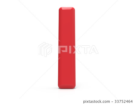 red letter I - Stock Illustration [33752464] - PIXTA