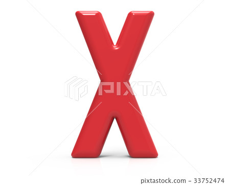 red letter X - Stock Illustration [33752474] - PIXTA