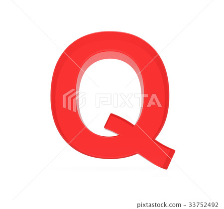 red letter Q - Stock Illustration [33752492] - PIXTA