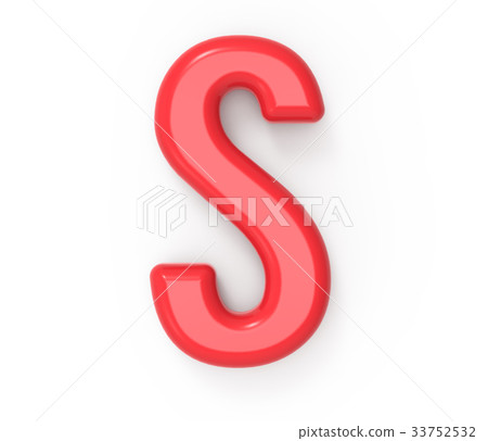 red letter S - Stock Illustration [33752532] - PIXTA