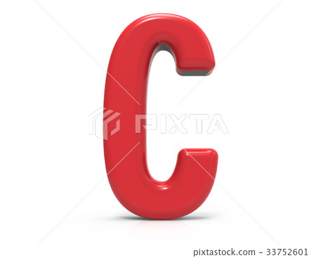 red letter C - Stock Illustration [33752601] - PIXTA