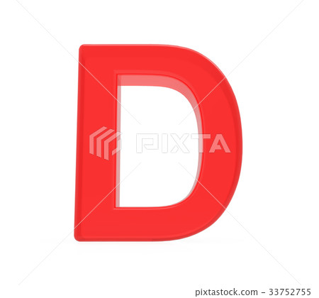 red letter D - Stock Illustration [33752755] - PIXTA
