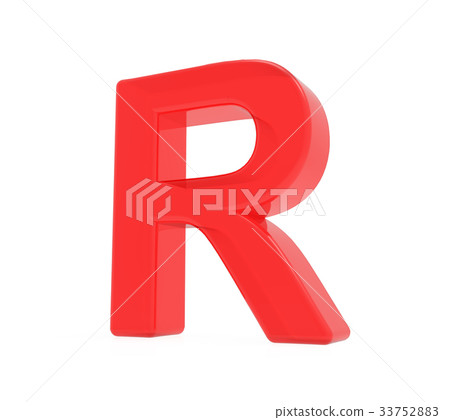 red letter R - Stock Illustration [33752883] - PIXTA