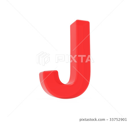 red letter J - Stock Illustration [33752901] - PIXTA