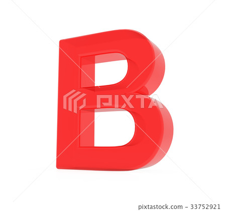 red letter B - Stock Illustration [33752921] - PIXTA