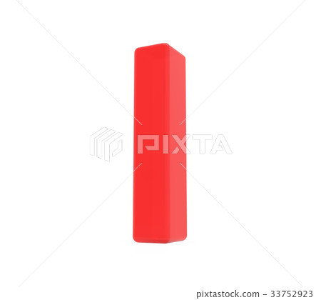 red letter I - Stock Illustration [33752923] - PIXTA
