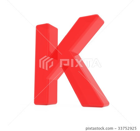 red letter K - Stock Illustration [33752925] - PIXTA