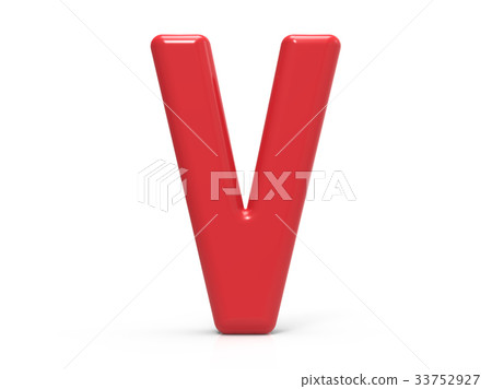 red letter V - Stock Illustration [33752927] - PIXTA