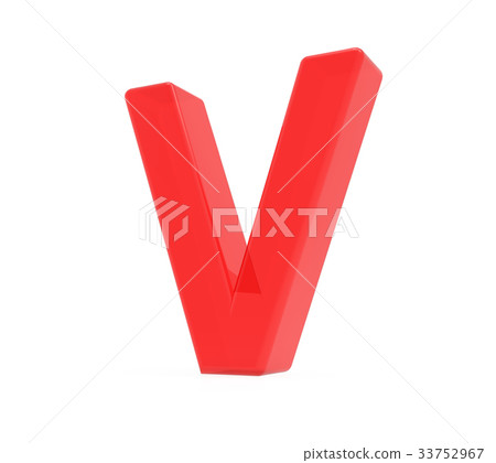 red letter V - Stock Illustration [33752967] - PIXTA