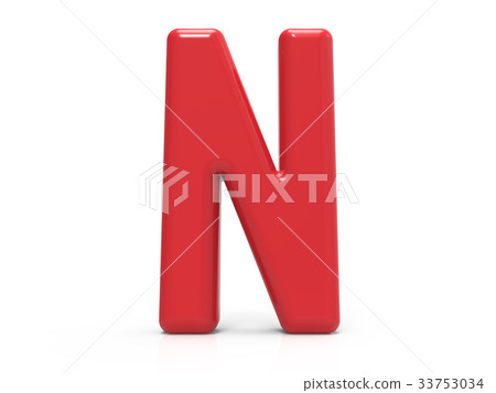 red letter N - Stock Illustration [33753034] - PIXTA