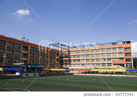 Aram Elementary School, Goyang-si, Gyeonggi-do - Stock Photo [33771541 ...