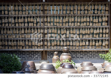 Changdok, Meju, Sunchang Traditional Kochujang... - Stock Photo ...