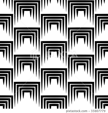 Seamless Square Pattern - Stock Illustration [33807779] - PIXTA