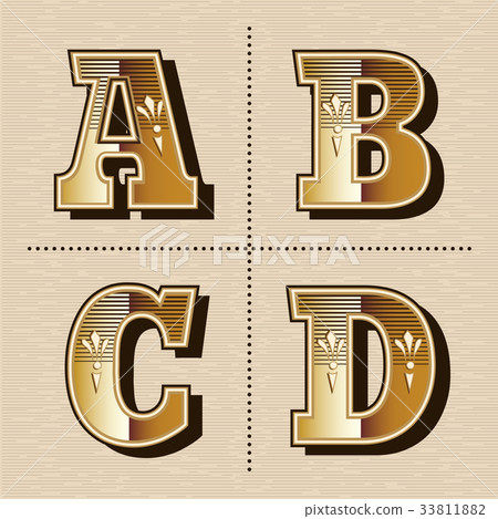 Western Style Alphabet