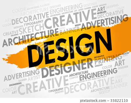 Design word cloud - Stock Illustration [33822110] - PIXTA