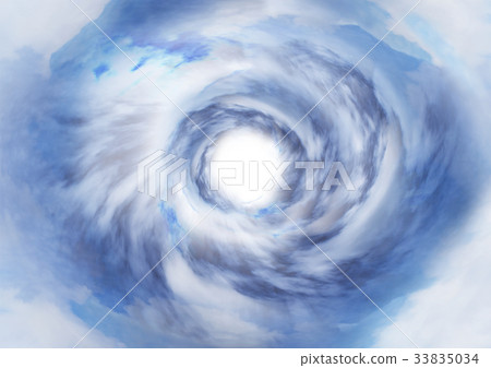 Cloud whirlpool - Stock Illustration [33835034] - PIXTA