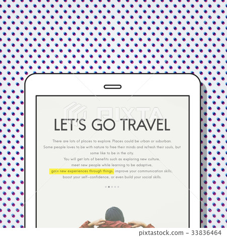 Travel Journey Explorer Adventure Tour Word - Stock Illustration ...