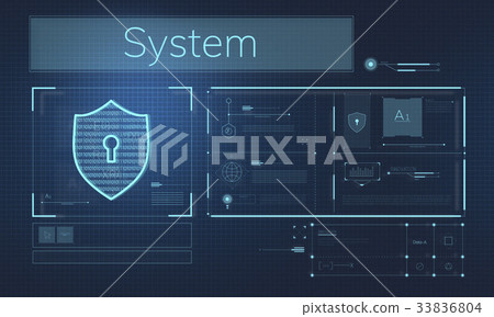 Network connection graphic overlay background - Stock Illustration ...